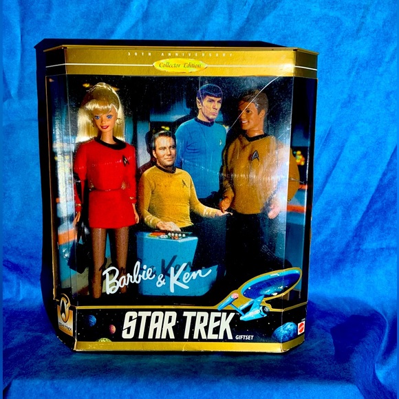 Mattel | Toys | Mattel Collector Edition Barbie Ken Star Trek Tribute ...
